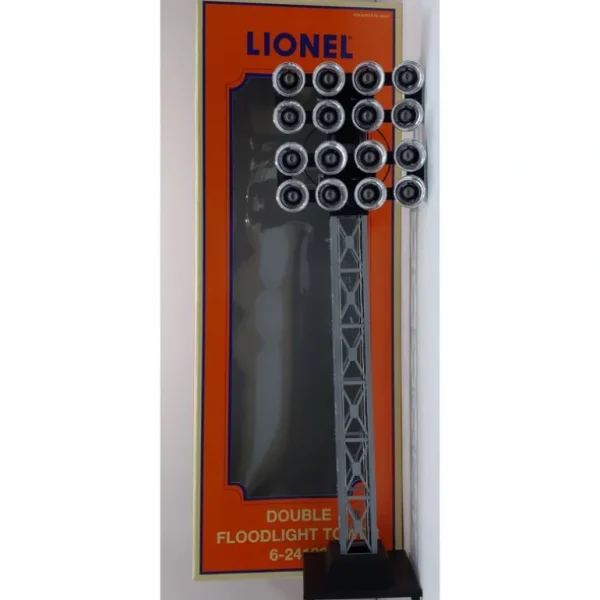 Trains*Lionel 6-24103 O 16 Lamp Double Floodlight Tower - Model Train ...
