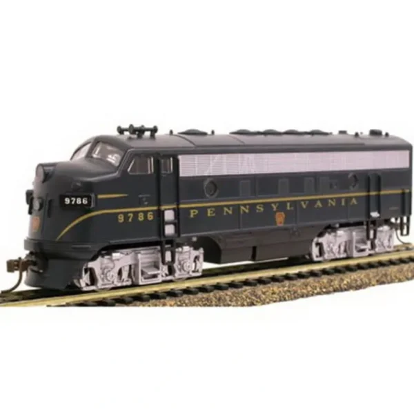 Trains*Model Power 2163 HO Scale PRR F7 Metal Diesel #9786 DCC - Model ...